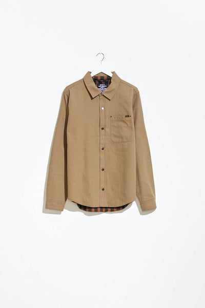 Castor Loom LS OverShirt / Tan – AKWA SURF